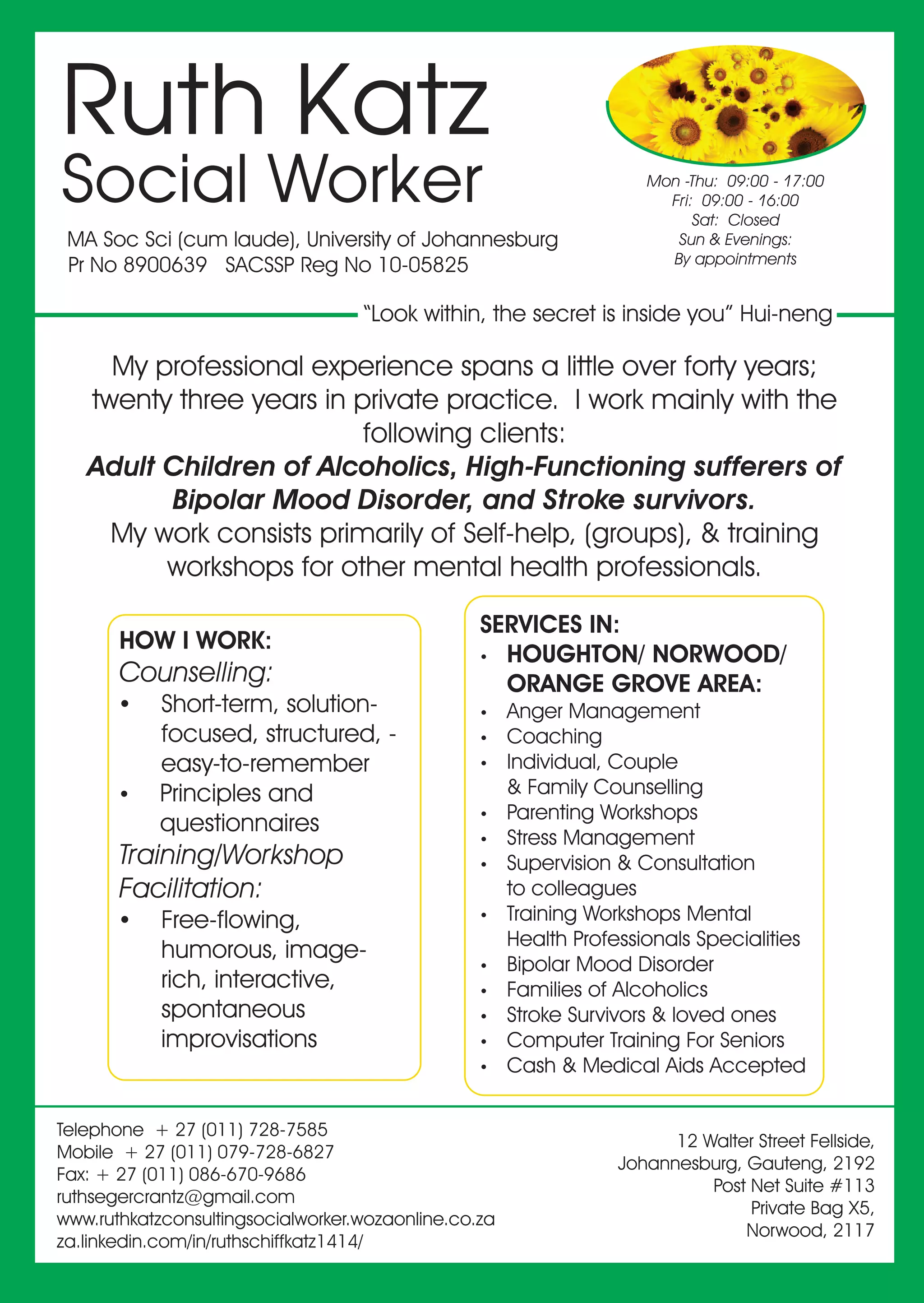 Flyer for social media sharing | PDF