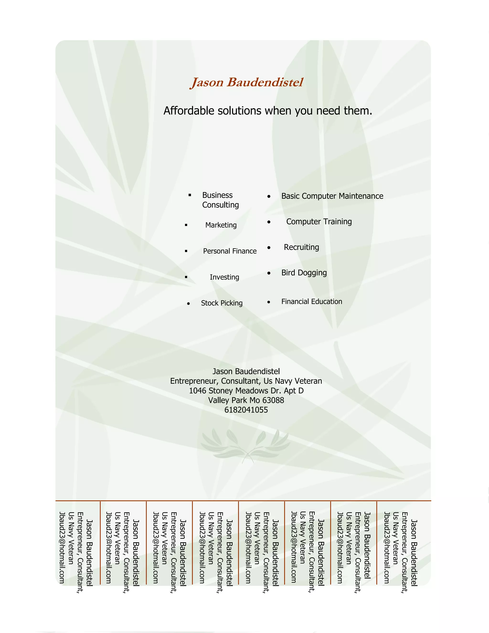 Flyer For Stl Cc | DOCX