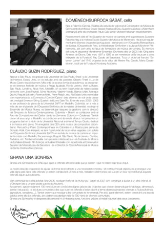 Flyer Concert Ghana una sonrisa | PDF