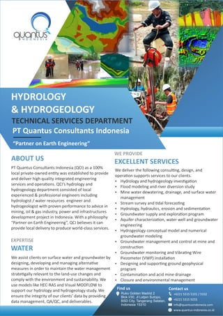 Flyer Hydrology & Hydrogeology TS-QCI.pdf