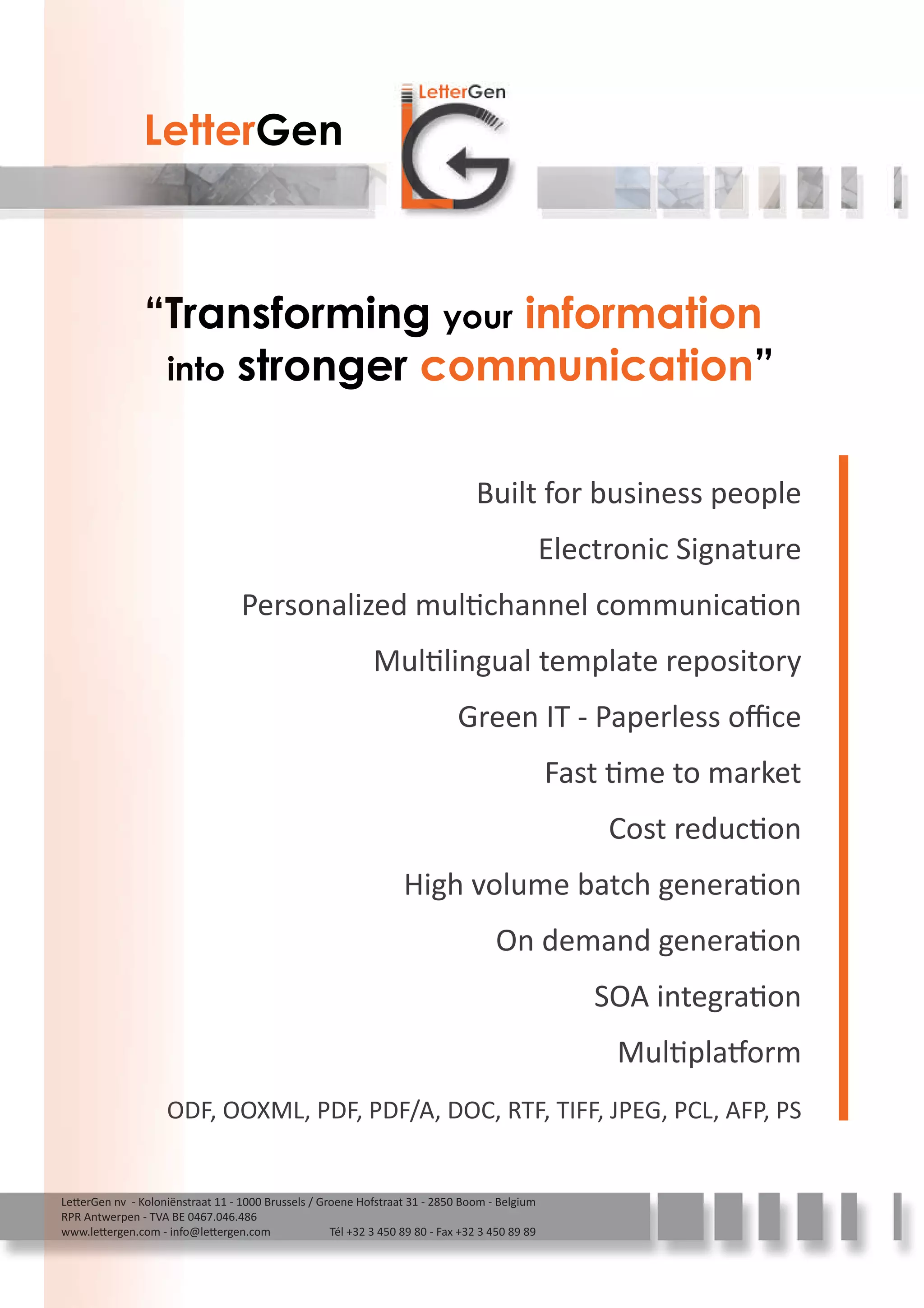 Flyer Letter Gen | PDF