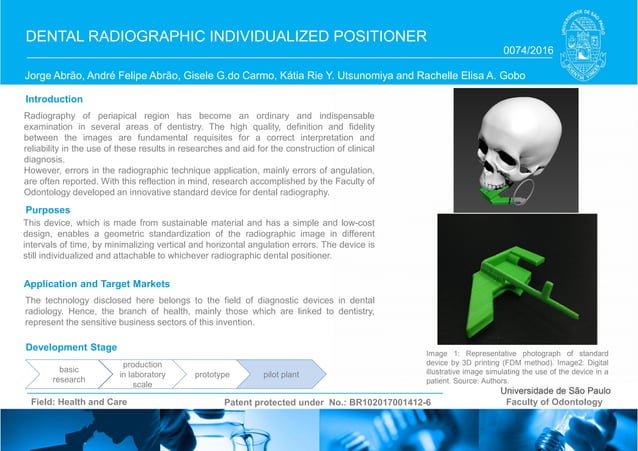 Dental Radiographic Individualized Positioner | PPT