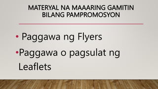 FLYERS AT LEAFLETS powerpoint Presentation | PPTX