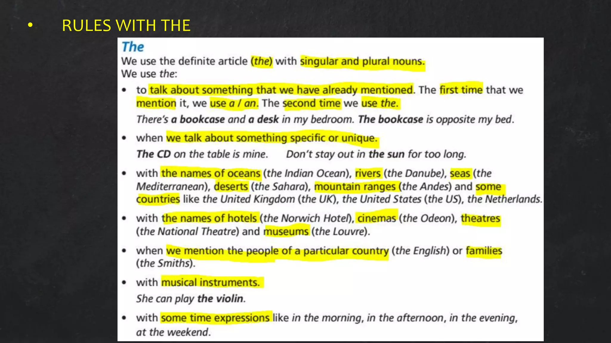 Flyers Grammar -NOUN, ARTICLES.pptx