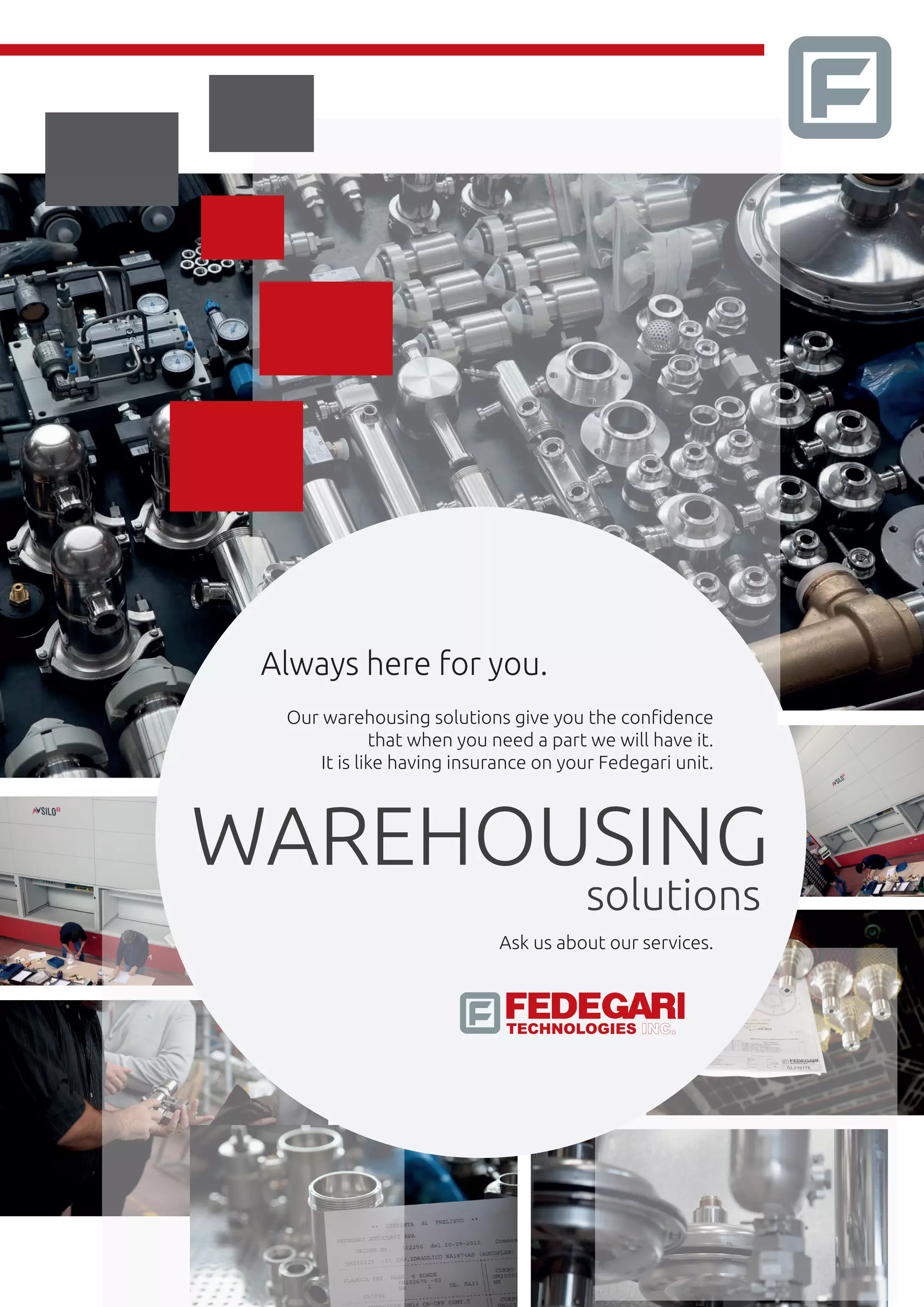 Fedegari Warehousing Solutions | PDF