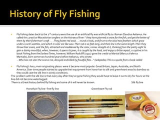 Fly fishing | PPTX | Needlework | Arts and Crafts