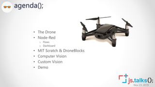 Flying a Drone with JavaScript and Computer Vision | PDF | Operating Systems | Computer Software ...