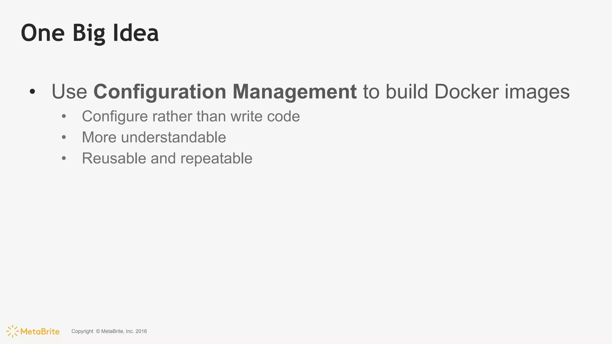 FlyingCloud: Building Docker Containers with SaltStack | PPT