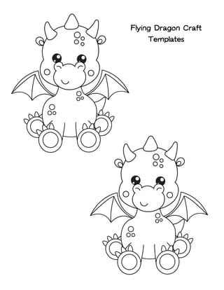 Flying dragon craft templates | PDF