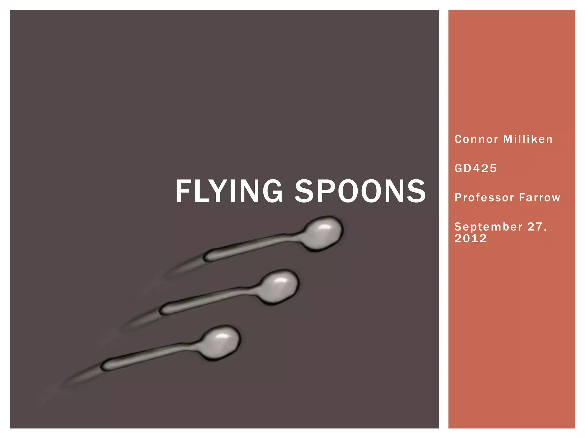 Flying Spoons (game concept) | PPTX