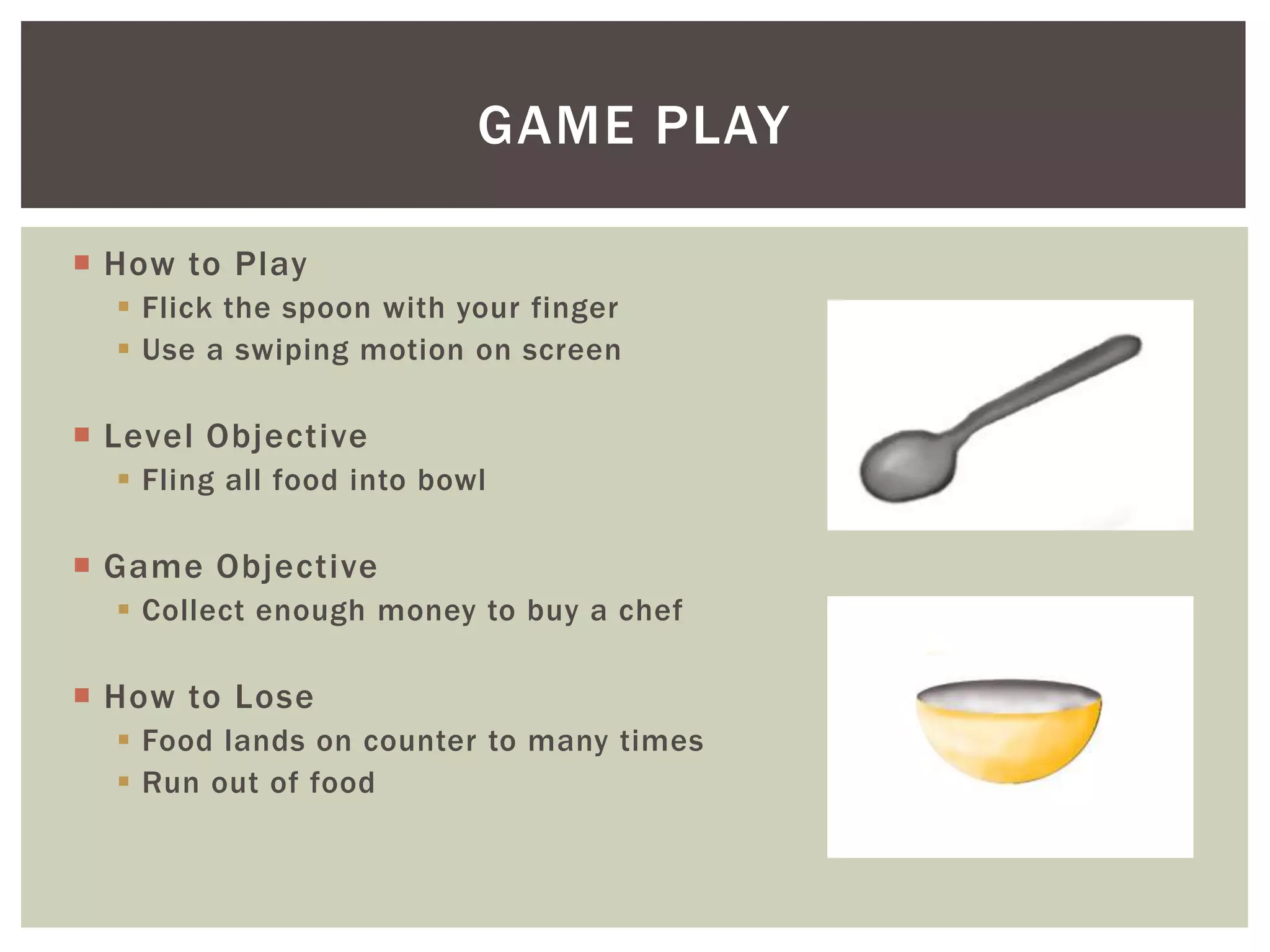 Flying Spoons (game concept) | PPT