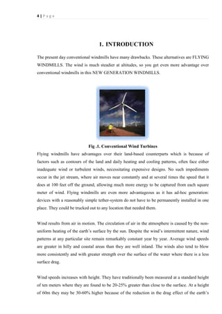 Flying windmills Report | PDF