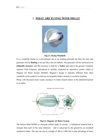 Flying windmills Report | PDF