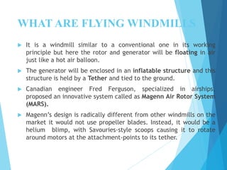 Flying windmills Presentation | PPTX
