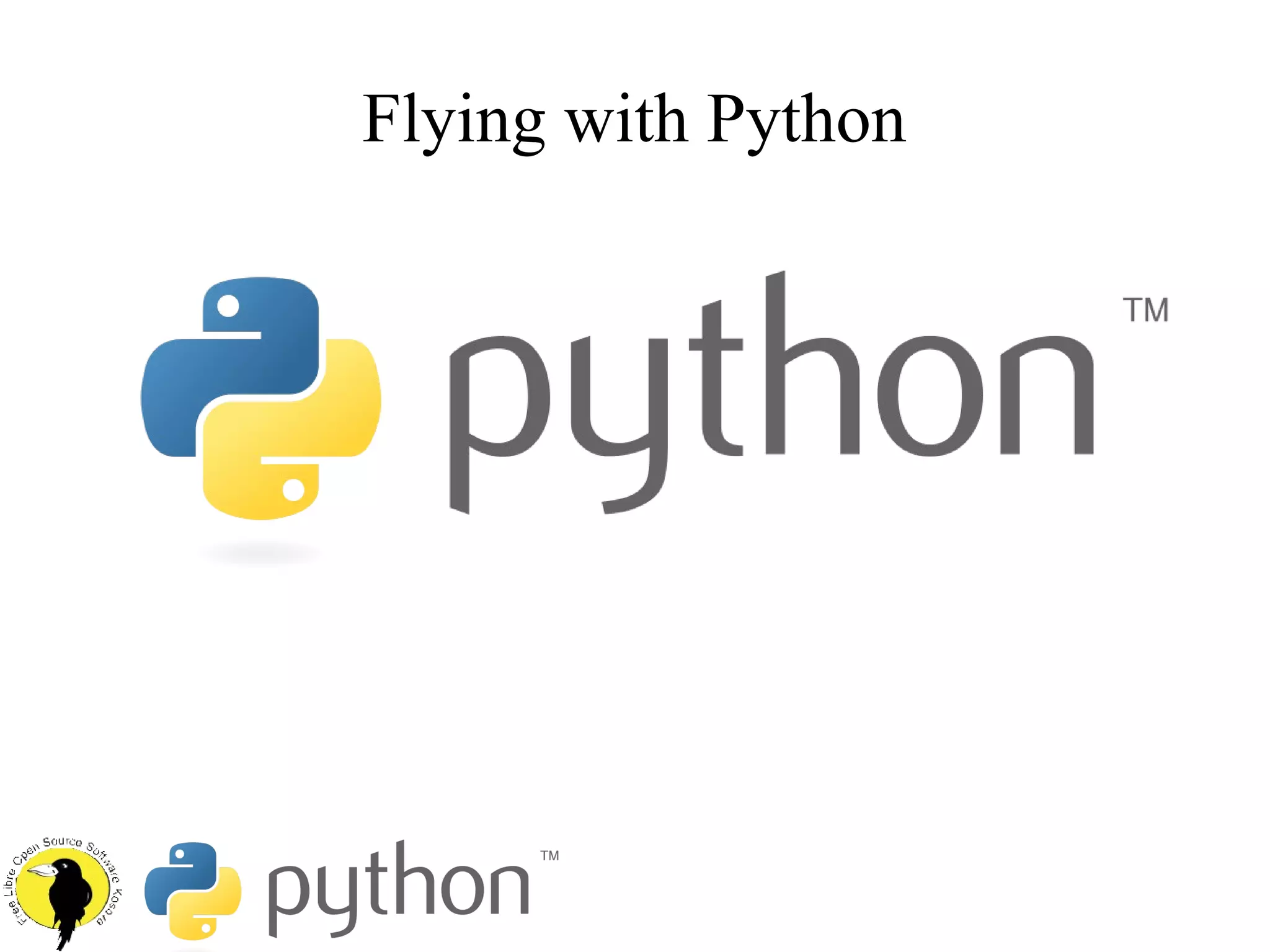 Flying with python | ODP