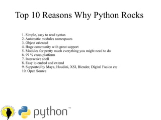 Flying with python | ODP