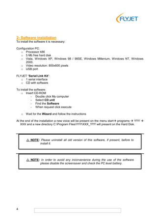 Flyjet setup manual_eng | PDF