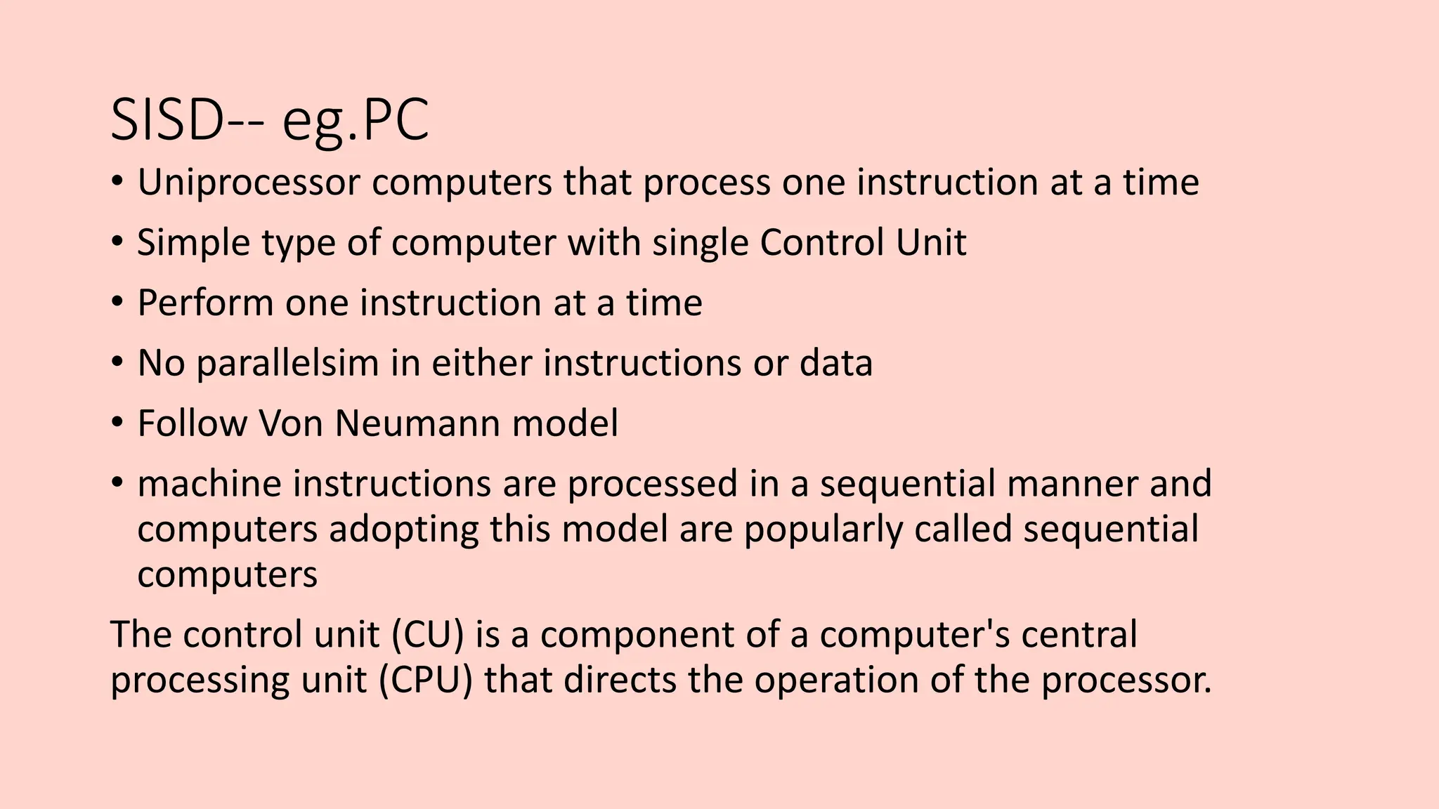 Flynns Classification Computer Networks Ppt 