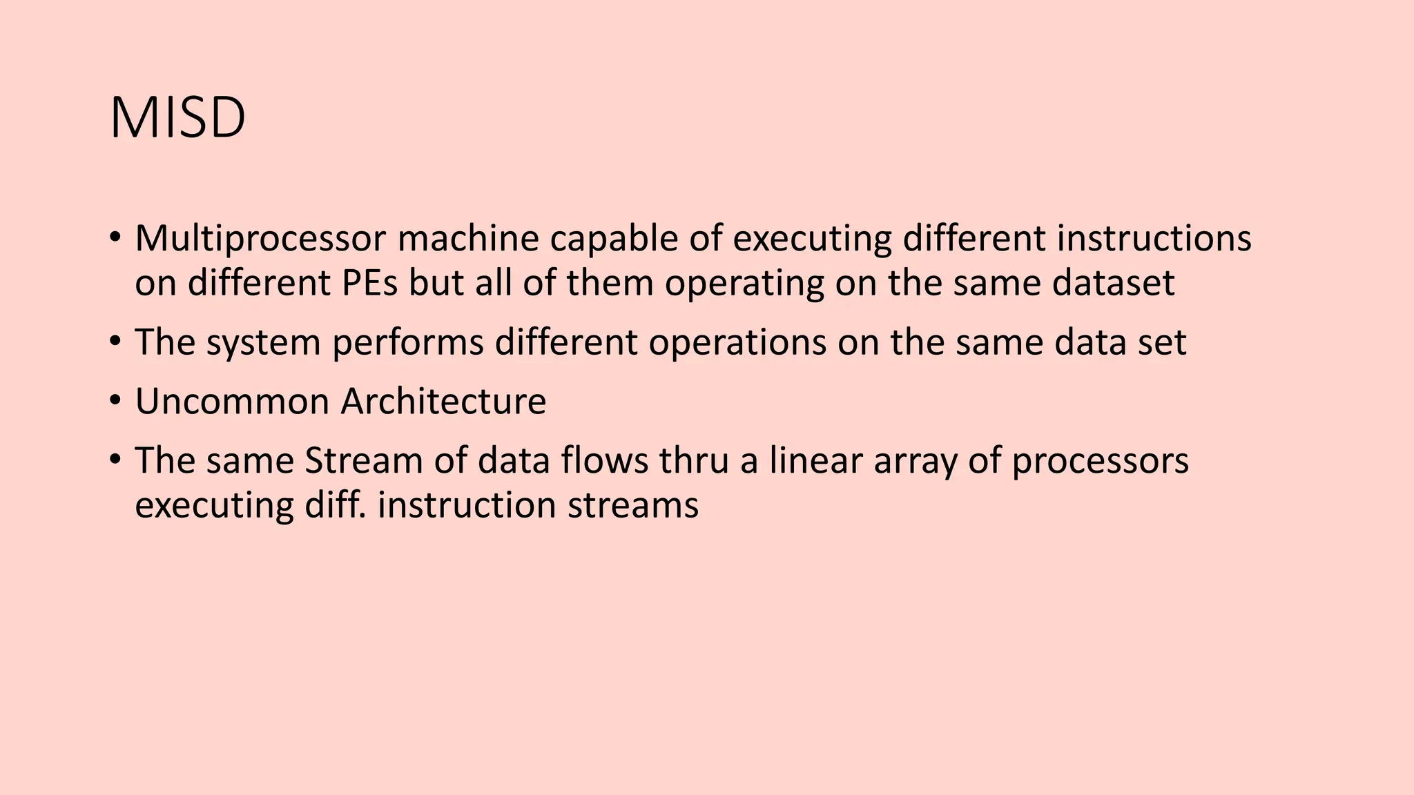 Flynn's classification computer networks | PPTX