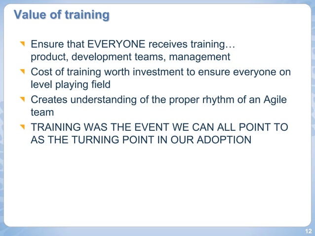 Agile Lessons Learned From the Trenches | PPTX