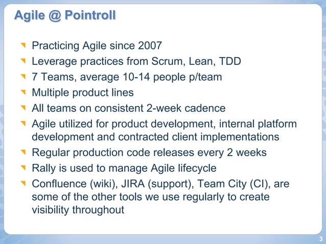 Agile Lessons Learned From the Trenches | PPTX