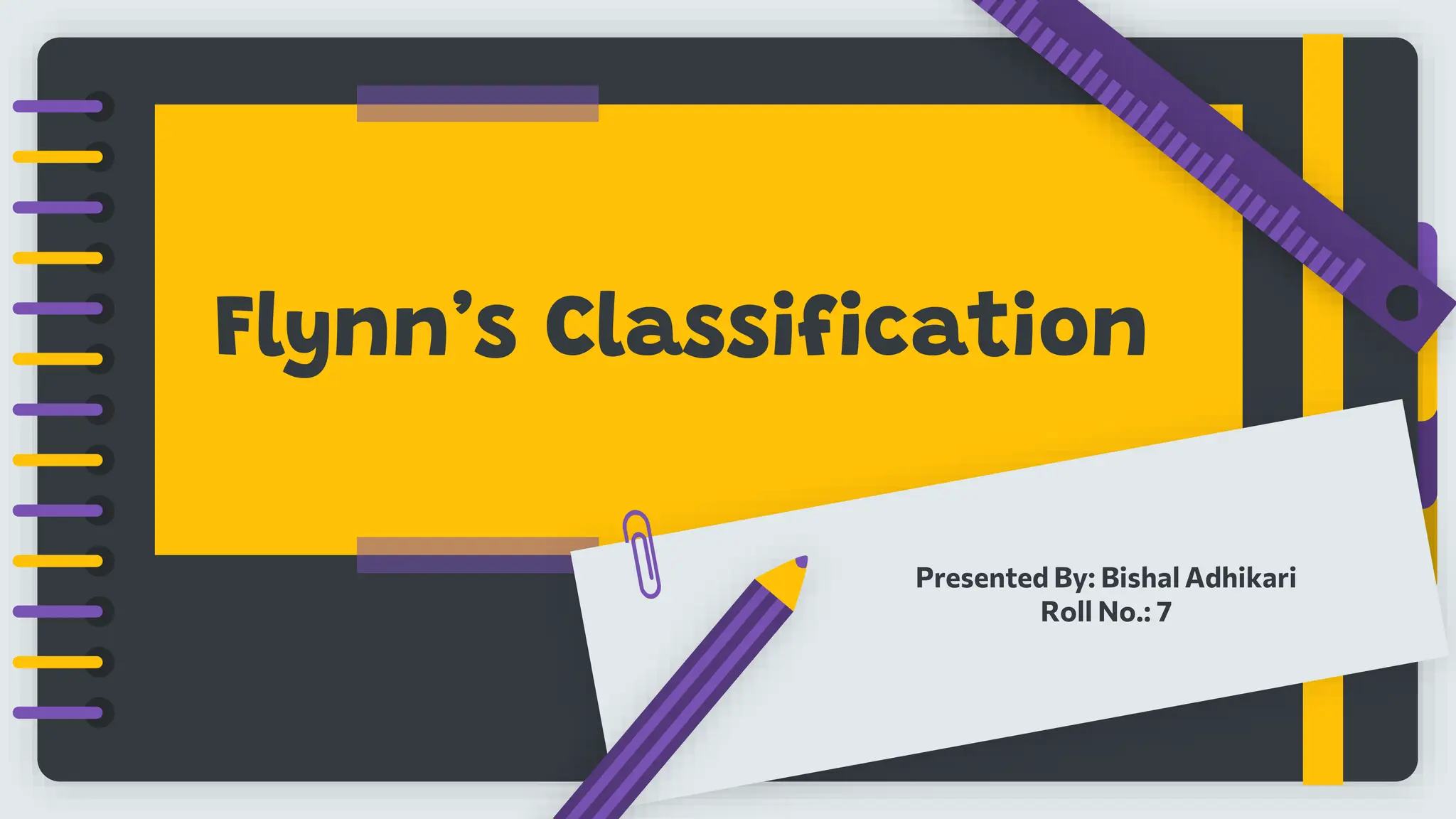 Flynns-Classification or Flynn’s Taxonomy | PPT Flynns-Classification or Flynn’s Taxonomy | PPT