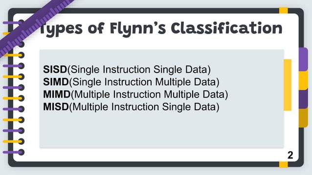 Flynns-Classification or Flynn’s Taxonomy | PPTX