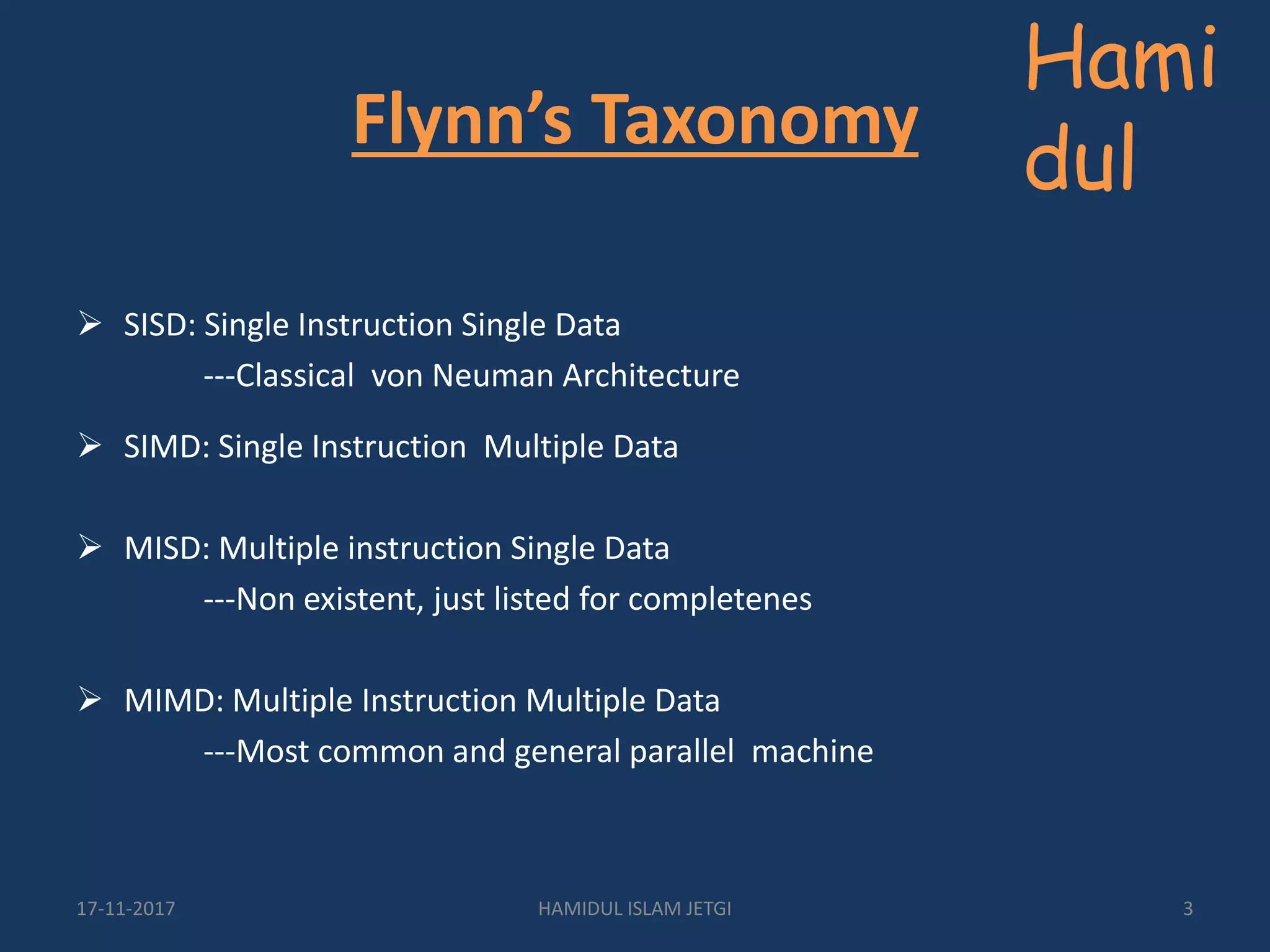 Flynn's classification | PPTX