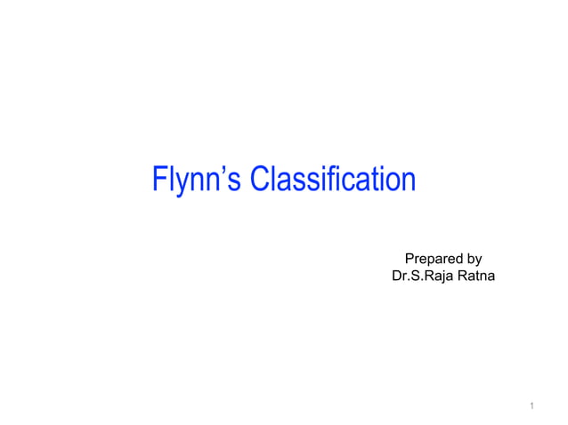 Flynn's classification.pdf