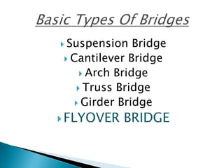 Flyover bridge | PPTX