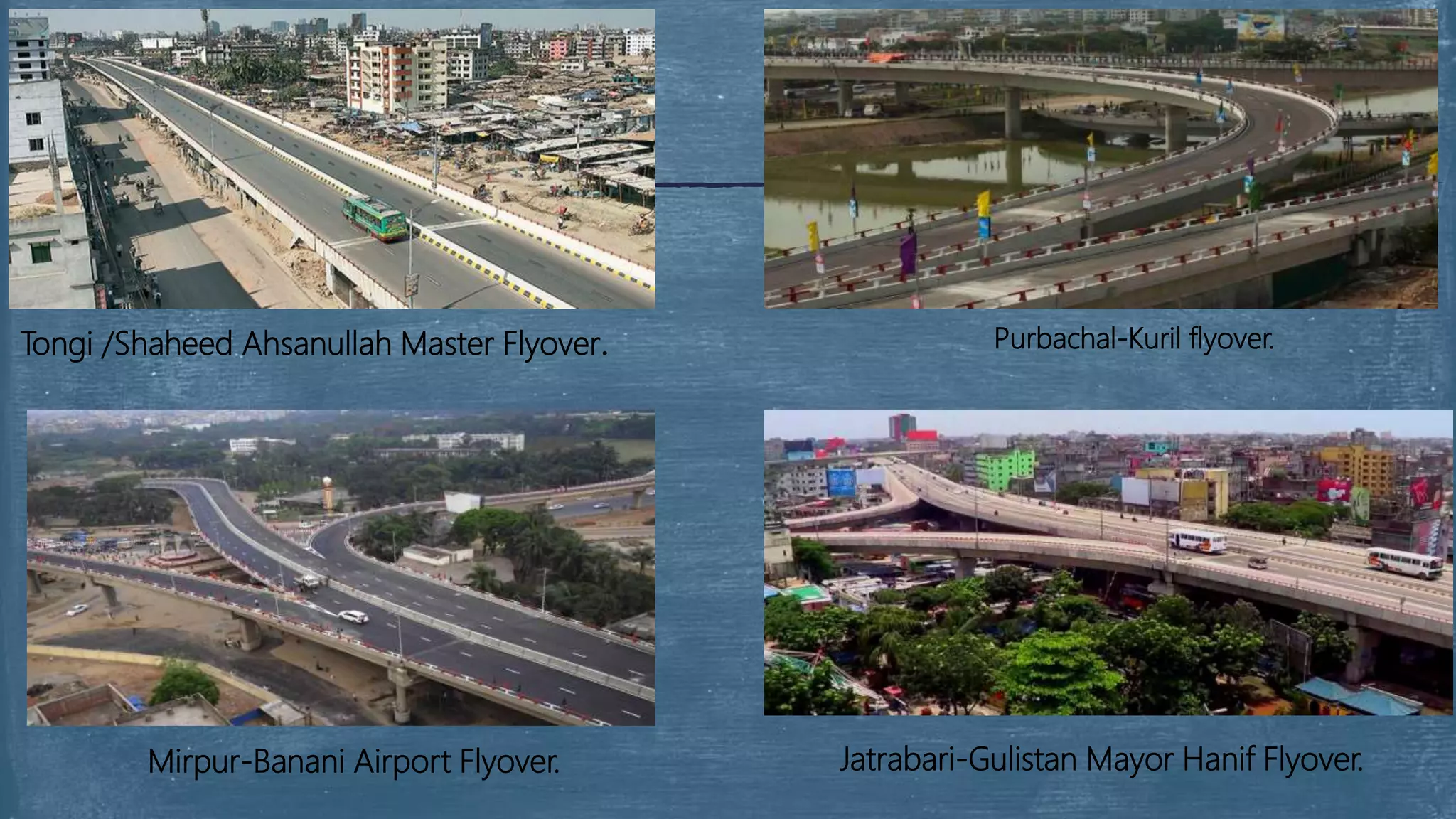 Fly over bridge in bangladesh | PPT