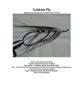 Fly patterns speys | PDF