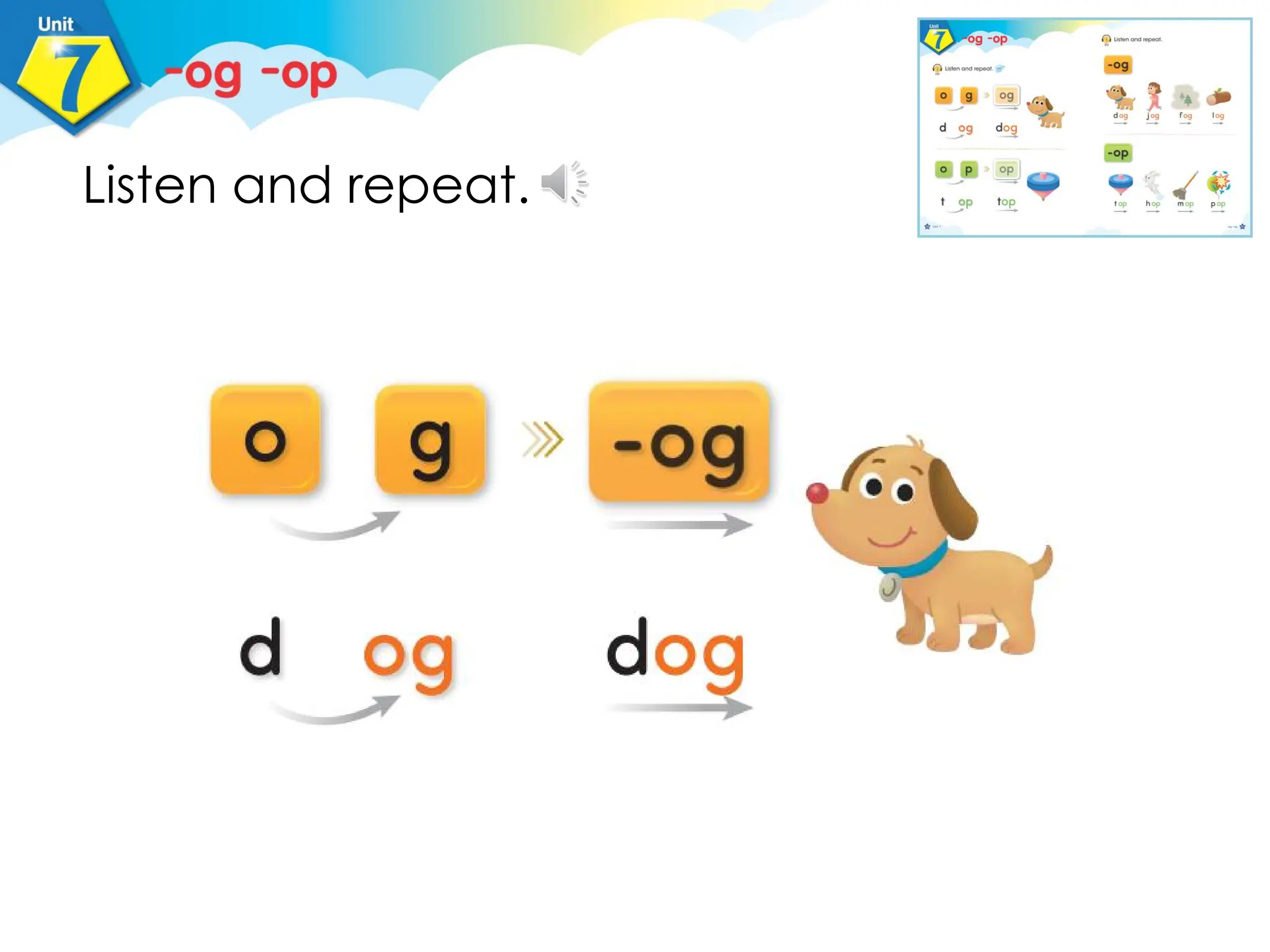 Fly Phonics_PPT_SB2_U07 reading for grade 1 | PPT