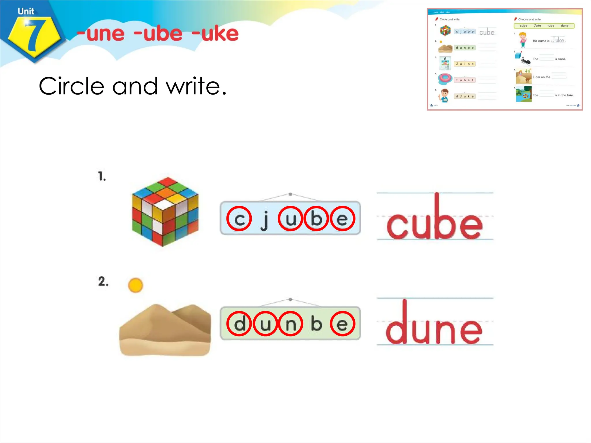 Fly Phonics_PPT_SB3_U07 for kids phonics | PDF
