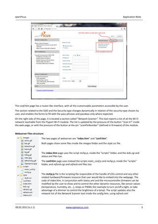 Flyport wifi webserver configuration page | PDF