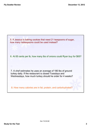 Fly swatter review | PDF