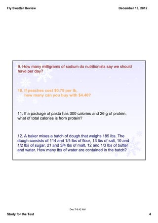 Fly swatter review | PDF