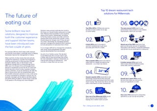 Flyt - Future of Dining 2018 | PDF | Food Industry | Industries