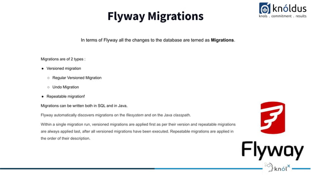 Flyway _ A Database Version Management Tool | PPT