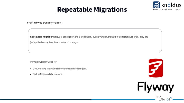 Flyway _ A Database Version Management Tool | PPT