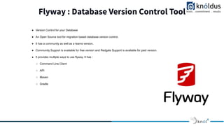 Flyway _ A Database Version Management Tool | PDF