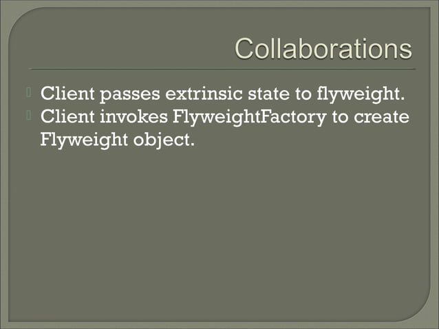 Flyweight pattern | PPT