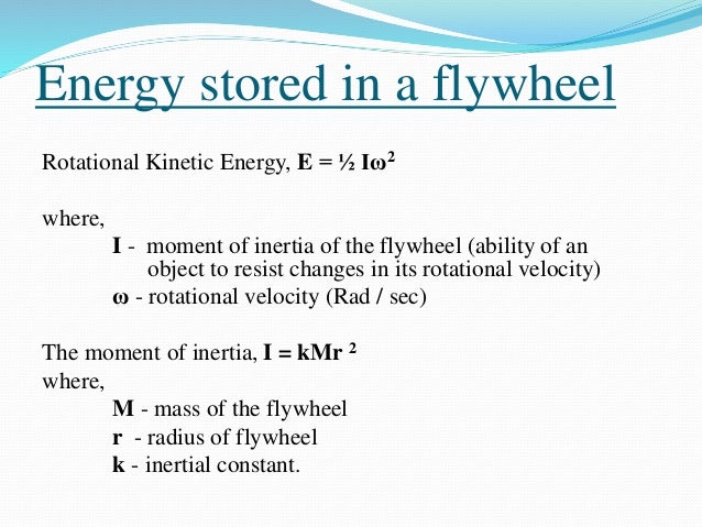 Flywheel in automobile