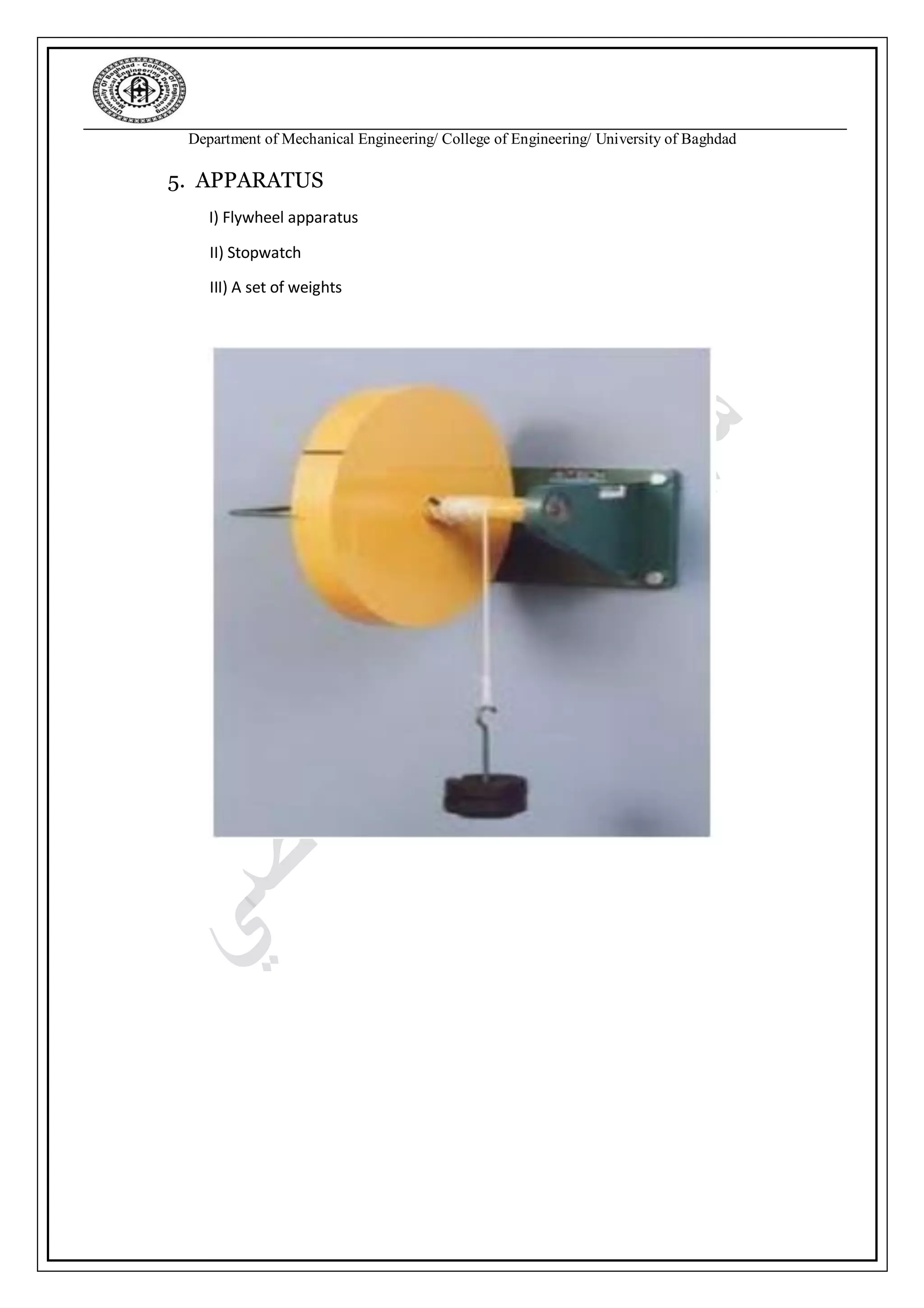 Flywheel apparatus | PDF