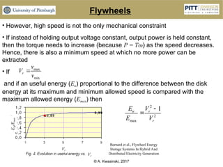 Flywheel as an energy storage device.ppt