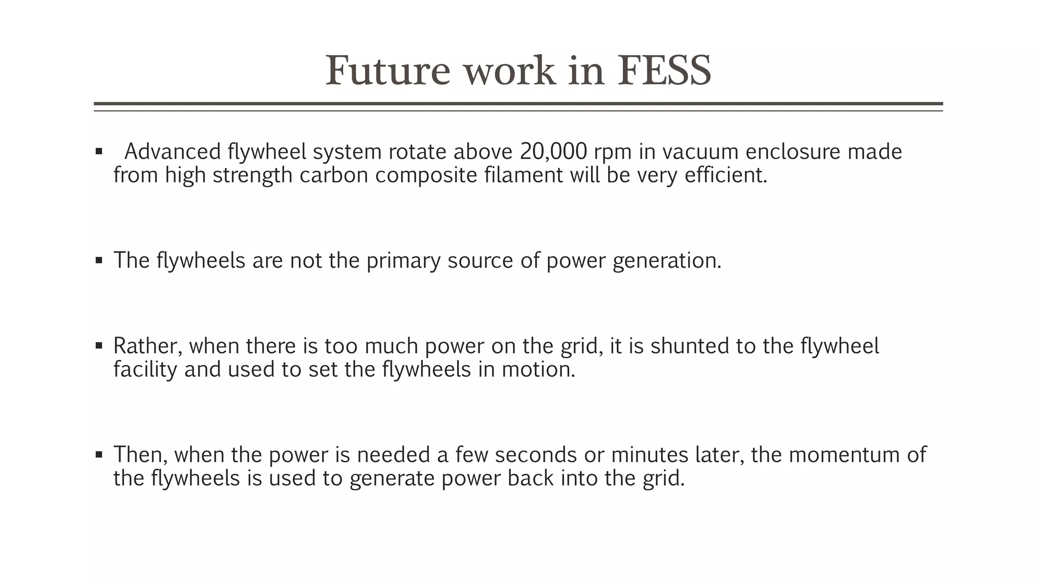 Flywheel Energy Storage System | PDF