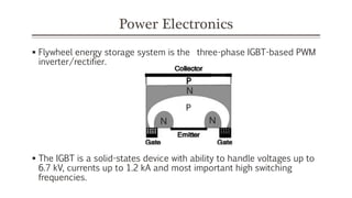 Flywheel energy storage system | PPTX