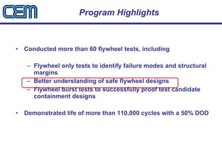 Flywheel Safety - Richard thompson - Jan 2011 | PPT