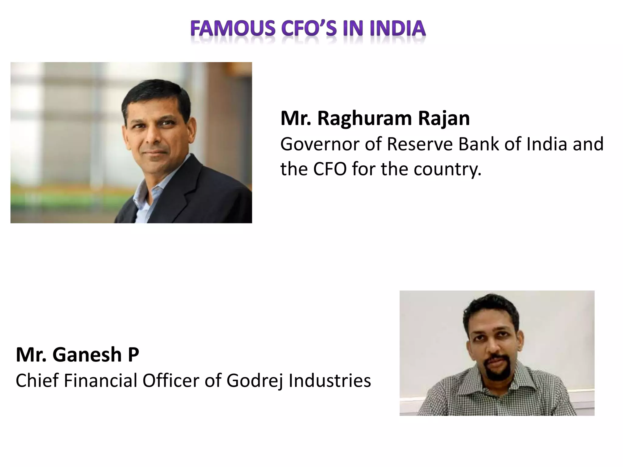 Role of a CFO | PPTX