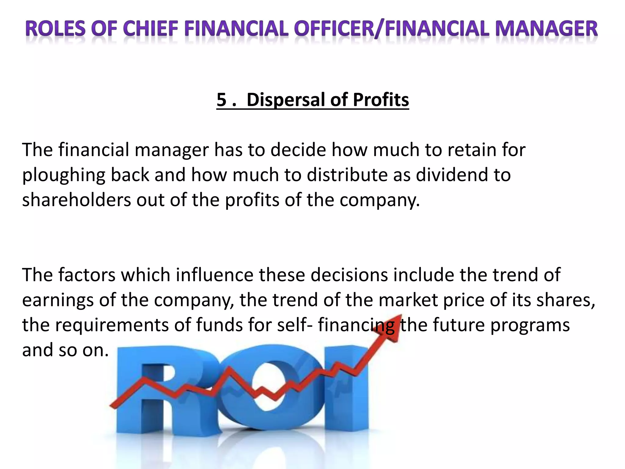 Role of a CFO | PPTX